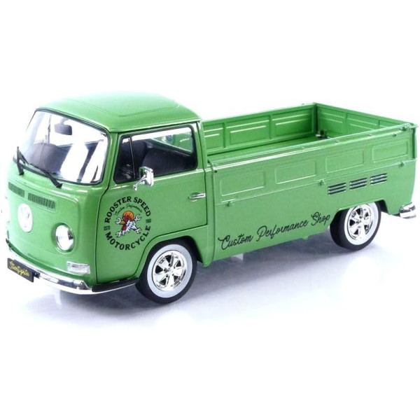 Volkswagen T2 Pickup Green Custom 1968 Solido